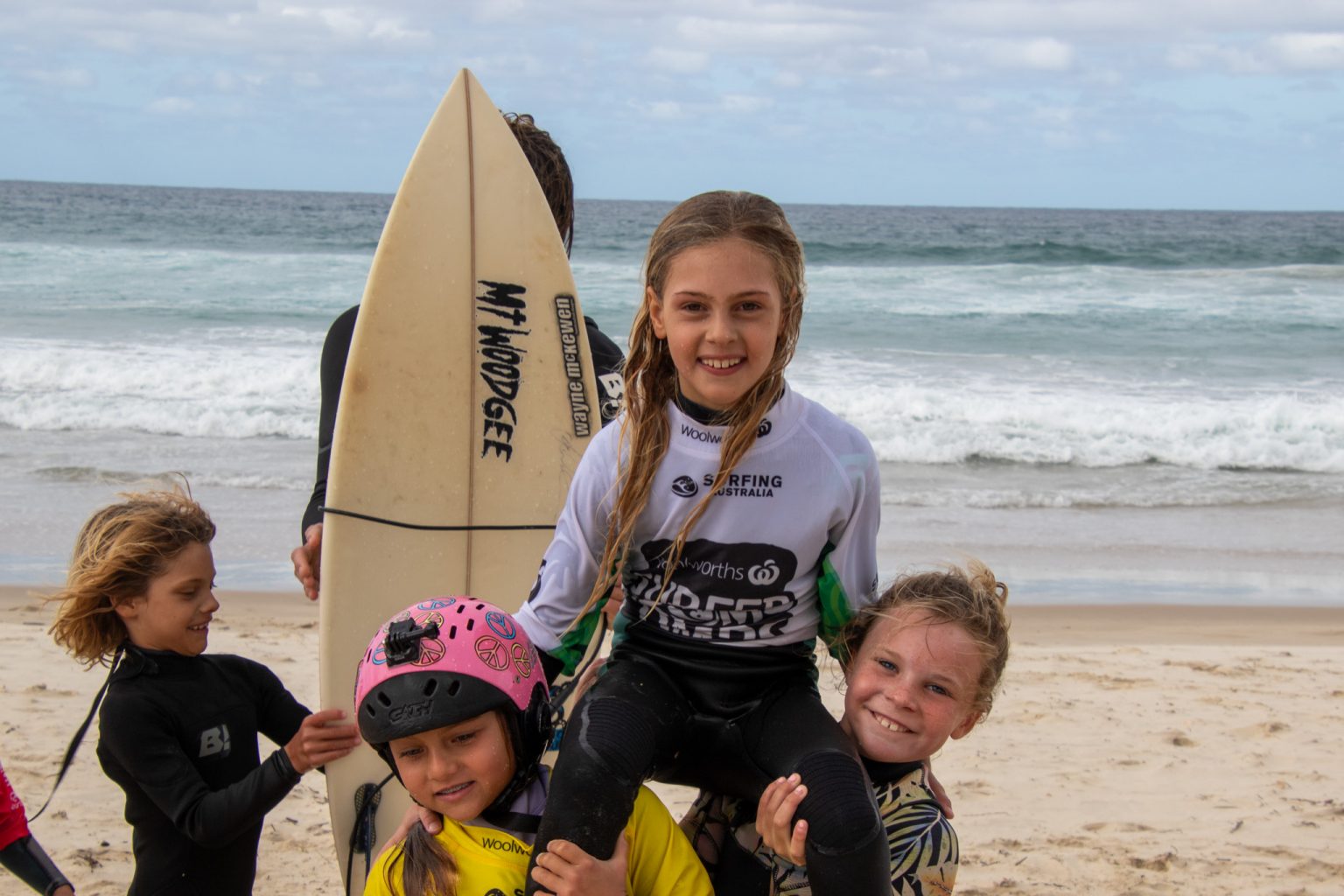 The Woolworths Surfer Groms Comp wraps up at Tugun Beach on the Gold Coast | Surfing Queensland