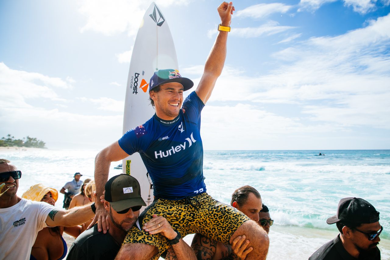 WEST AUSTRALIAN JACK ROBINSON WIN HURLEY PRO SUNSET BEACH | Surfing ...