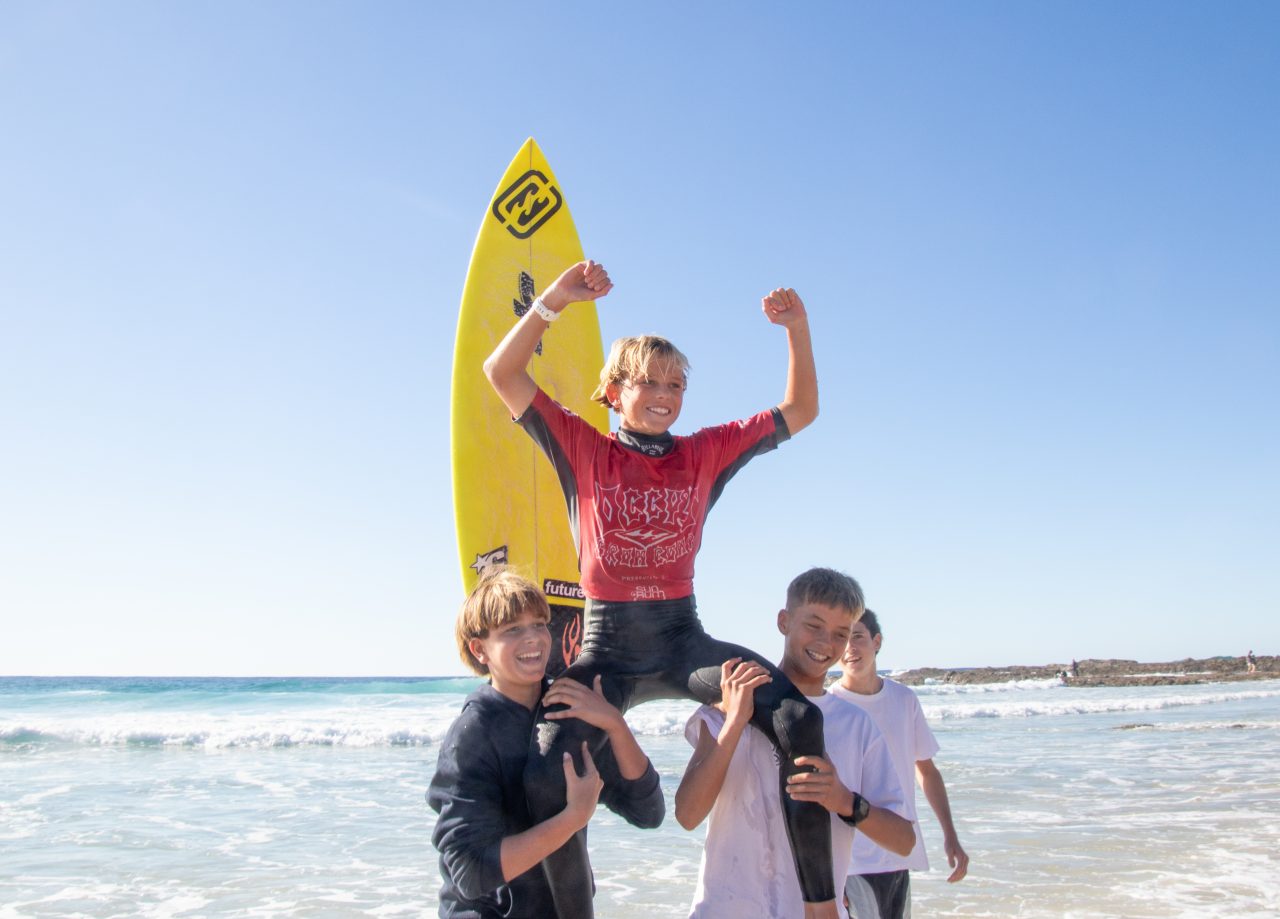 Occy’s Grom Comp Champions Crowned in Pumping Conditions at Snapper ...