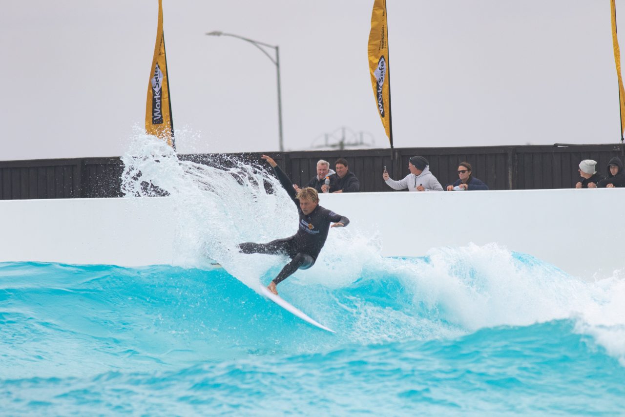 Super Sunday set at URBNSURF for the WorkSafe Tradies Challenge ...